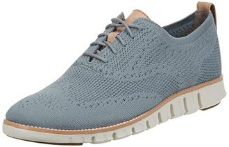 Cole Haan Zerogrand Stitchlite Oxford, Richelieus Homme, Grau (Ironstone Knit/Ivory Irnstn Knit/Ivory), 43.5 EU