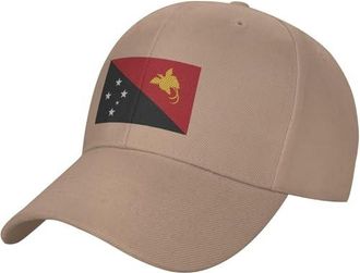 Generic Casquette De Sport Drapeau De La Papouasie-Nouvelle-Guin&eacute;e Chapeau De Golf Unisexe,Anti Soleil Casquette De Camionneur pour Adulte Cyclisme Camping