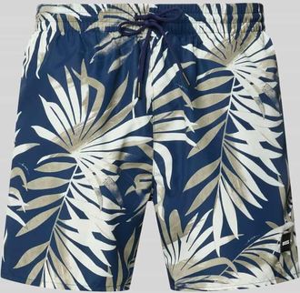 HUGO BOSS Badehose mit Allover-Muster Modell PIRANHA