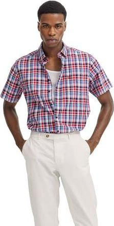 Bugatti 9450-78411c Chemise &agrave; Bouton Bas, Rouge 950, XXL Hommes