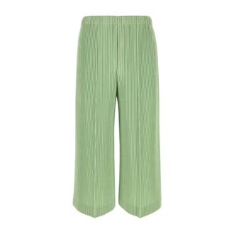 Issey Miyake Wide Pantalons - Homme - Pantalons - Vert - Taille: M