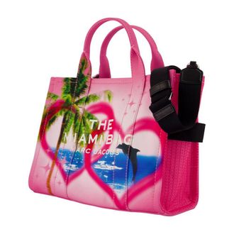 Marc Jacobs Womens The Medium Tote - Marc Jacobs Cotton Pink Bags Totes-Shopping-Bags