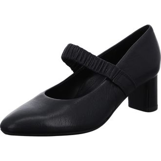 Ara Damen London Pumps, Black, 41 EU Schmal