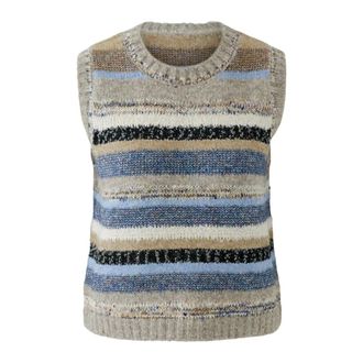 Oui Rundhals-Strickpullover - - Knitwear - Damen - Mehrfarbig - XS