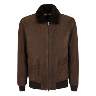 Barba Boston Aviator Jacke - - Jackets - Herren - Braun - L