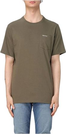 Barbour Homme, Tops, Vert, Taille: M T-Chemises