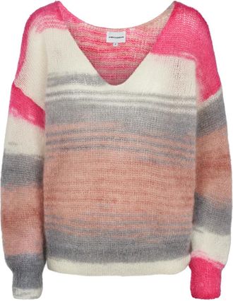 Americandreams Americandreams, Femme, Pulls, Multicolore, Taille: 40 FR Carly Multi Striped Pullover