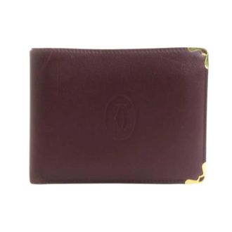Cartier Portefeuille vintage Pre-owned (bi-fold) - Homme - Pre-owned - Rouge - Taille: ONE Size