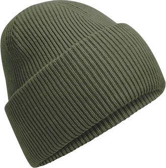Beechfield Classic M&uuml;tze Tief gefesselt f&uuml;r Herren/Damen Unisex (Einheitsgr&ouml;&szlig;e) (Oliv)