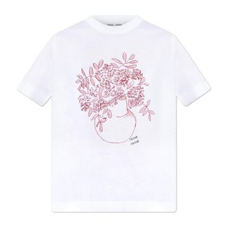 Samsøe & Samsøe Femme, Tops, Blanc, Taille: 42 FR Sacamino T-shirt