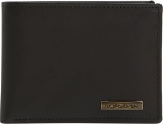 Quiksilver Gutherie - Leather Bi-Fold Wallet - Zweifach faltbares Leder-Portemonnaie - Männer - M - Braun