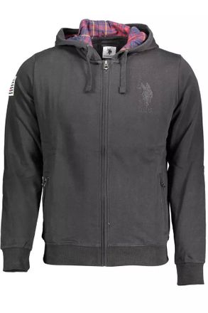 U.S.Polo Association Zip-up Hoodie Uspa-Logo