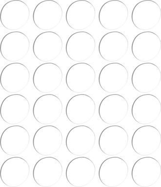 Cabilock Transparente rutschfeste M&ouml;belgleiter aus Langlebigem Silikonkautschuk 30 St&uuml;ck Sto&szlig;d&auml;mpfende Schutzmatten f&uuml;r Stuhlbeine und Bodenschoner Flexibler M