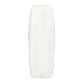 Ichi Ichi - Wide Pantalons - Femme - Pantalons - Blanc - Taille: 42 FR