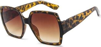 Generic Lunettes De Soleil Carr&eacute;es &Agrave; Grande Monture For Femmes, For Les Vacances, La Conduite En Plein Air(Multi-colored)