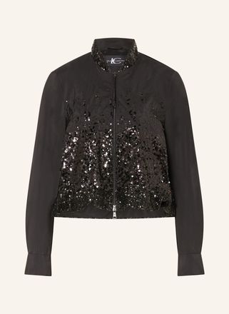 Luisa Cerano Luisa Cerano Blouson Mit Pailletten schwarz