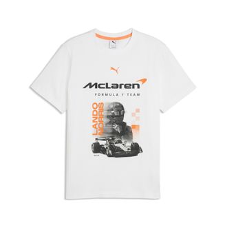Puma T-shirt Norris McLAREN RACING Homme, Accessoires, Blanc, XXL