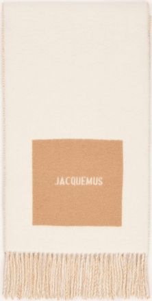 Jacquemus Jacquemus Schal Lecharpe Rond Carre weiss