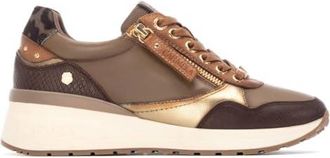 Carmela Baskets Femme Brun - Chaussures Confortables et polyvalentes - Mode d&eacute;contract&eacute;e - Mod&egrave;le 16244208 (Taille37)