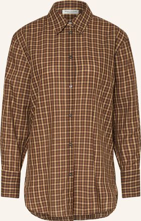 Marc O'Polo Marc Opolo Hemdbluse braun