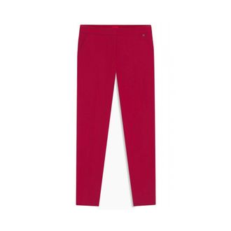 HUGO BOSS Femme, Pantalons, Rouge, Taille: 46 FR Chinos