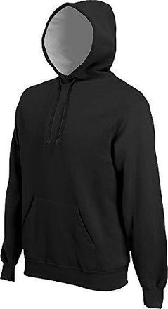 Kariban Sweatshirt &agrave; Capuche - Homme (L) (Noir)