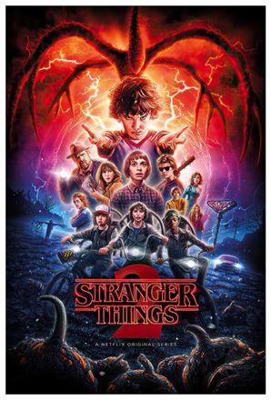 1art1 Stranger Things Poster Serienplakat, Staffel 2 Plakat | Bild 91x61 cm