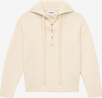 Isabel Marant Pull Phylia - Femme - Écru - Taille 34 - Marant Étoile