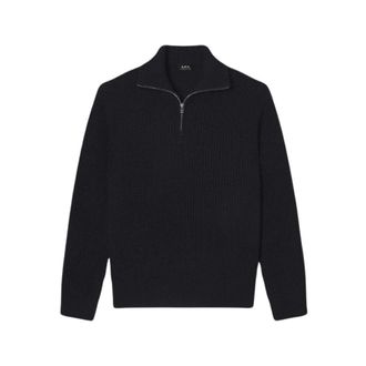 A.P.C. Camionneur Pullover - - Knitwear - Herren - Blau - L