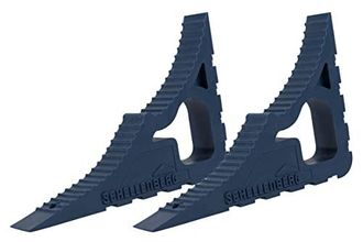 Schellenberg 66362 Fensterstopper und T&uuml;rstopper Doppelpack, T&uuml;rkeil, Fenster Sicherung gegen zuschlagen, 2er Set