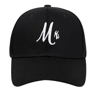 Generic Chapeau de Saint-Valentin 2026 pour hommes et femmes du m&ecirc;me style avec lettres brod&eacute;es pour couples, visi&egrave;re pare-soleil, Noir, Taille unique