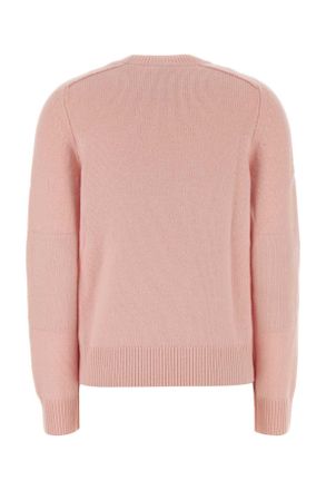 Burberry Cashmere Blend Sweater - Pink