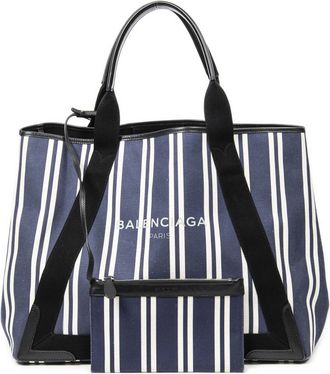 Balenciaga Crossbody Bags - Large Navy Cabas - Gr. unisize - in Blau - f&uuml;r Damen