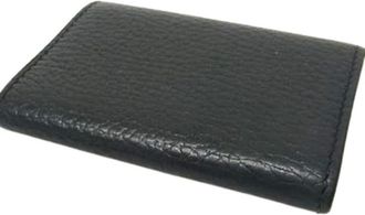 Gucci Porte-cl&eacute;s en cuir doccasion - Homme - Pre-owned - Noir - Taille: ONE Size
