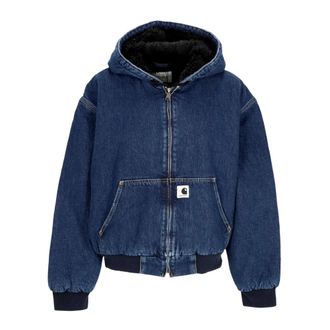 Carhartt Work in Progress Femme, Vestes, Bleu, Taille: 42 FR W Og Active Jacket