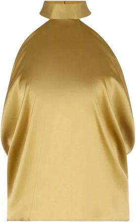 Nina Ricci Femme, Tops, Jaune, Taille: 38 FR Haut dos nu