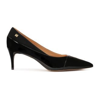 Kazar Wildleder- und Lacklederpumps.Dieses Produkt f&auml;llt klein aus. - - Shoes - Damen - Schwarzk - 41 EU