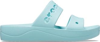 Crocs Femme Baya Platform Sandal Sandales, Pure Water, 36/37 EU