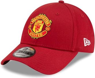 New Era 9Forty Adjustable Cap - Manchester United Rouge