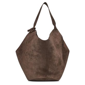 Khaite Femme, Sacs, Brun, Taille: ONE Size Sac fourre-tout en daim marron