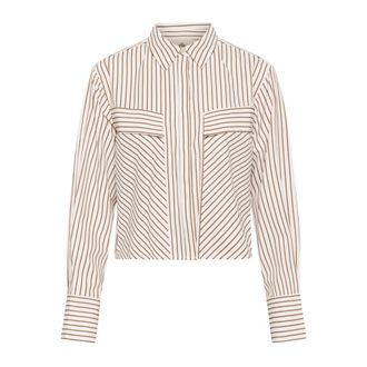 Karen by Simonsen Damen, Blusen & Hemden, Braun, LGr&ouml;&szlig;e
