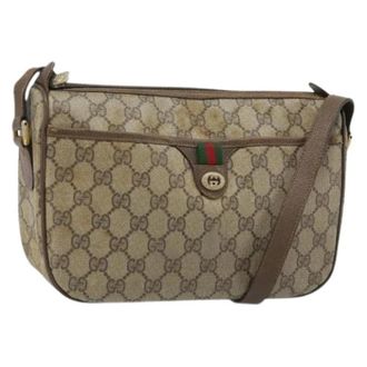Gucci Pre-owned Vintage GG Canvas Schultertasche - - Pre-owned - Damen - Beige - ONE SIZE