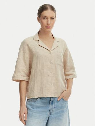 Only Hemd Thyra 15267839 Beige Regular Fit