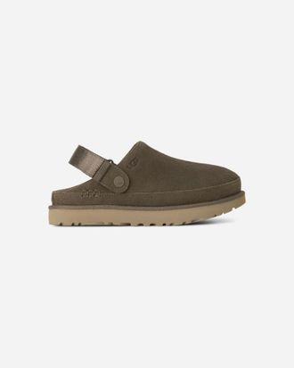 UGG Goldenstar Clog f&uuml;r Damen in Dense Smoke, Gr&ouml;&szlig;e Wildleder