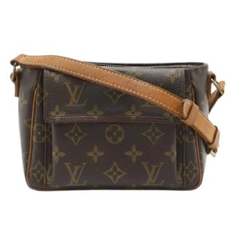 Louis Vuitton Sac bandouli&egrave;re Pochette Pre-owned - Femme - Pre-owned - Brun - Taille: ONE Size