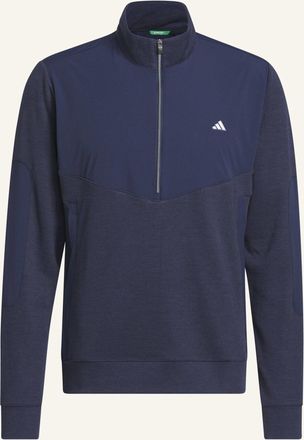 adidas ultimate365+ Course Control Hybrid Quarter-Zip Sweatshirt blau