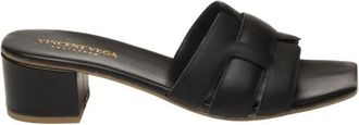 Vincent Vega Assia Heeled Mule - - Shoes - Damen - Schwarzk - 41 EU