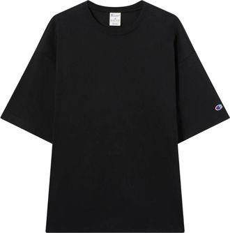 Champion T-Shirt aus schwerem Baumwolljersey - - Tops - Herren - Schwarzk - XS