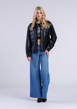 Freaky Nation Lederjacke T-Lorca
