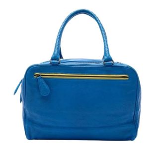 Bottega Veneta Sac &agrave; main vintage Pre-owned - Femme - Pre-owned - Bleu - Taille: ONE Size
